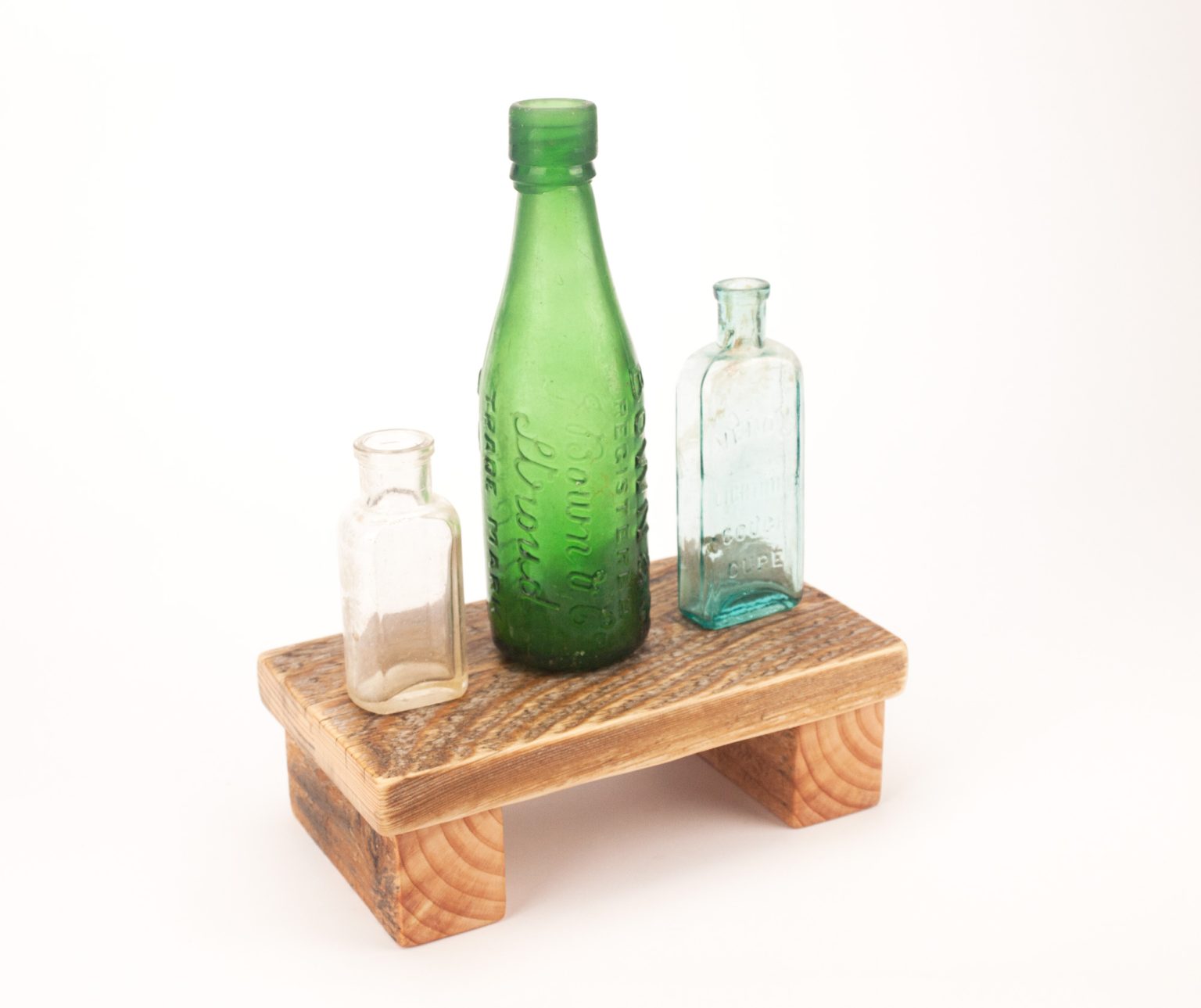 Rustic Wood Countertop Display Stand – TimberYardStudio