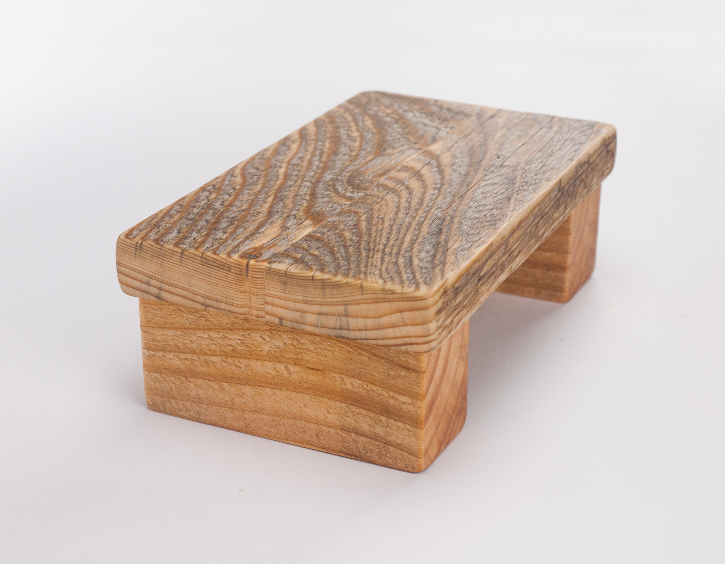 Rustic Wood Countertop Display Stand – TimberYardStudio